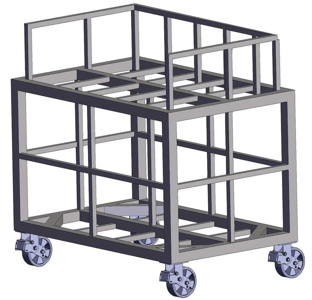 Welded Frames & Carts for Industrial Equipment - Able Hardware